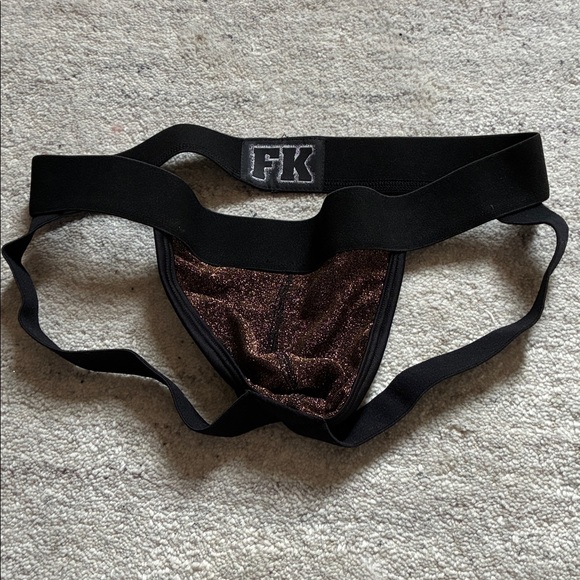 Full Kit | Underwear & Socks | Black And Gold Fk Jockstrap | Poshmark